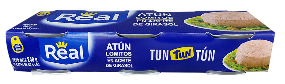 REAL ATUN TUN TUN ACEITE AF 80G X 3 20 | Almacenes El Ahorro