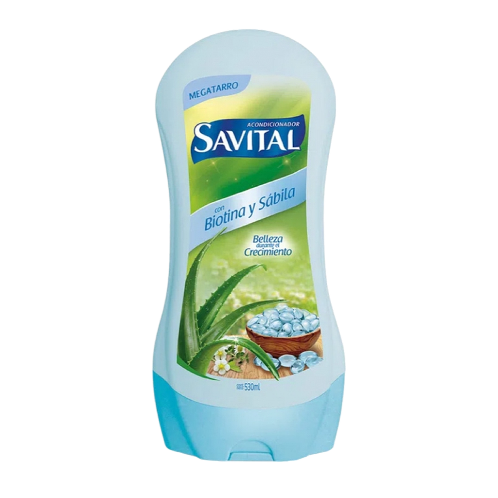AC SAVITAL BIOTINA Y SABILA 530ML/12 | Almacenes El Ahorro